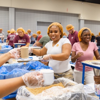 UCA Meal Packing Event with Feed My Starving Children - First Year ...