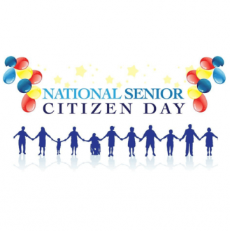 National Senior Citizen Day Logo